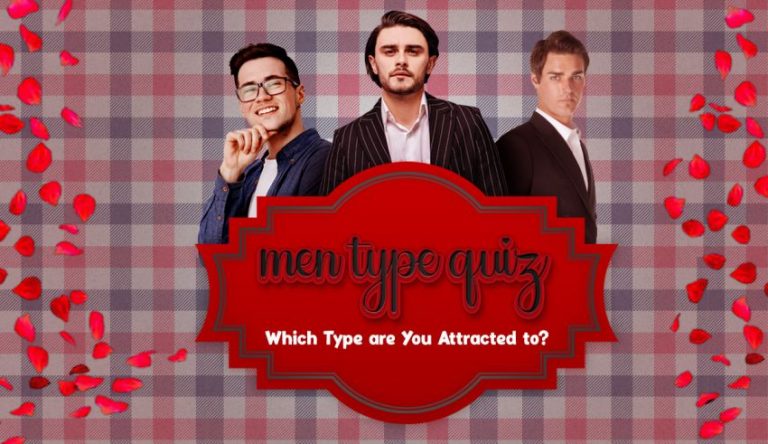 This Men Type Quiz Reveals Your Attraction to 4 Men Types - Quizience